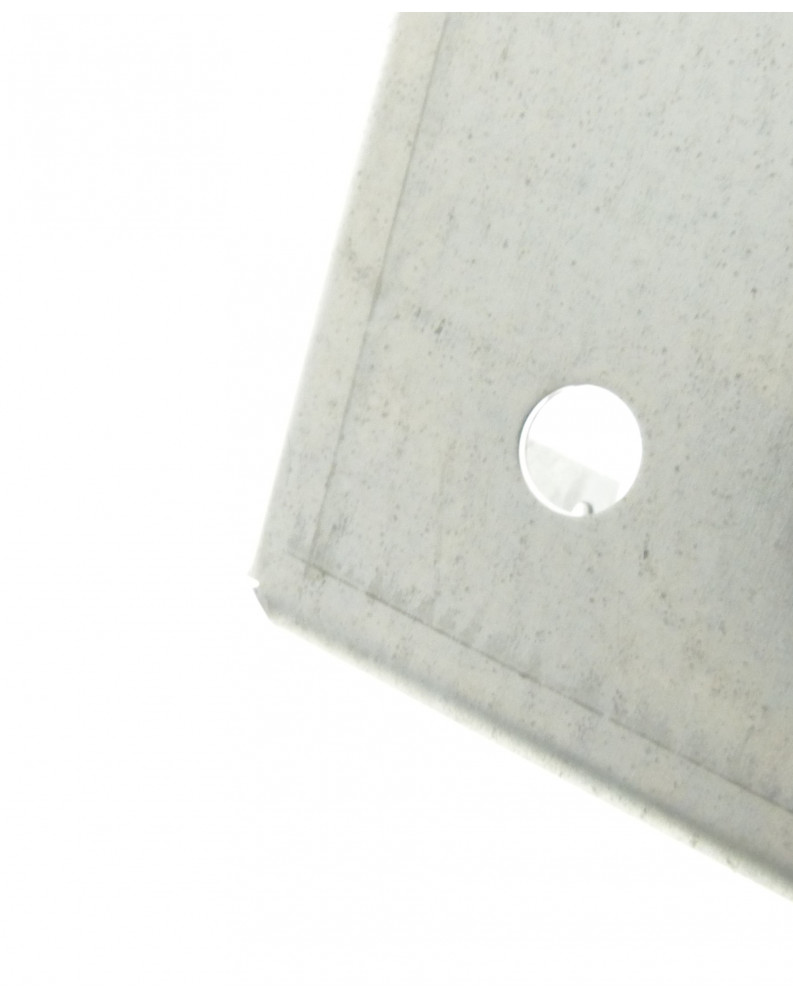 Stainless steel slope step, Maxi series, 300 mm, for on-site covering